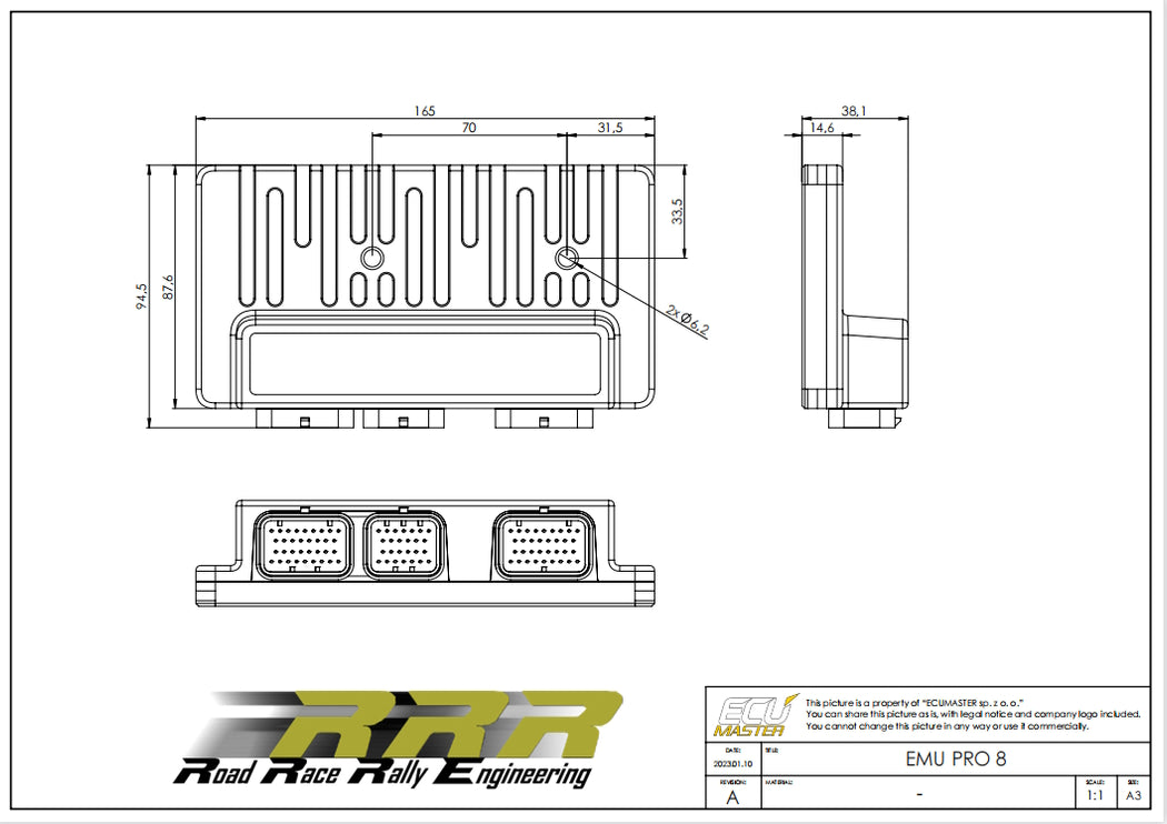 Ecumaster EMU Pro-8 — Road Race Rally Trading Limited
