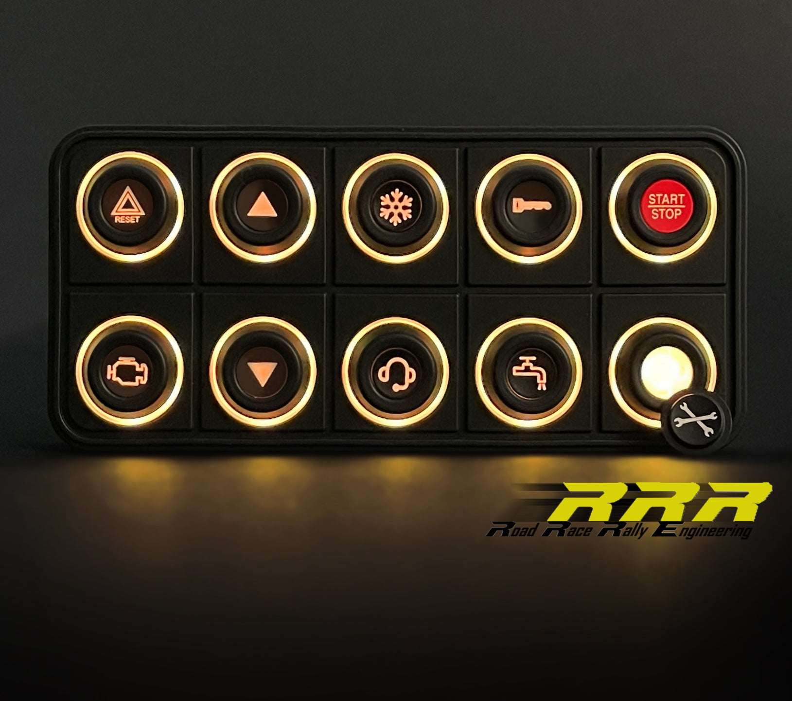 Ecumaster 10 Key Canbus Keyboard — Road Race Rally Trading Limited