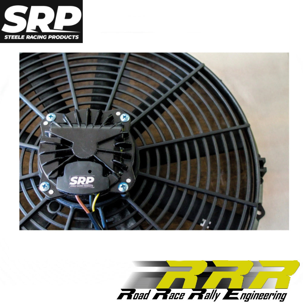 SRP High Performance Brushless Radiator Fan - 12 Inch — Road Race Rally ...
