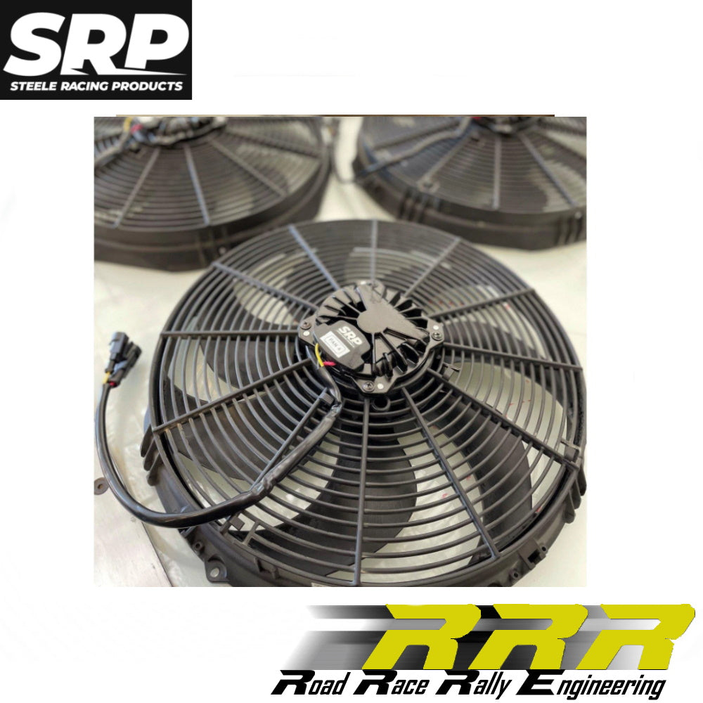SRP High Performance Brushless Radiator Fan - 16 Inch Puller — Road ...